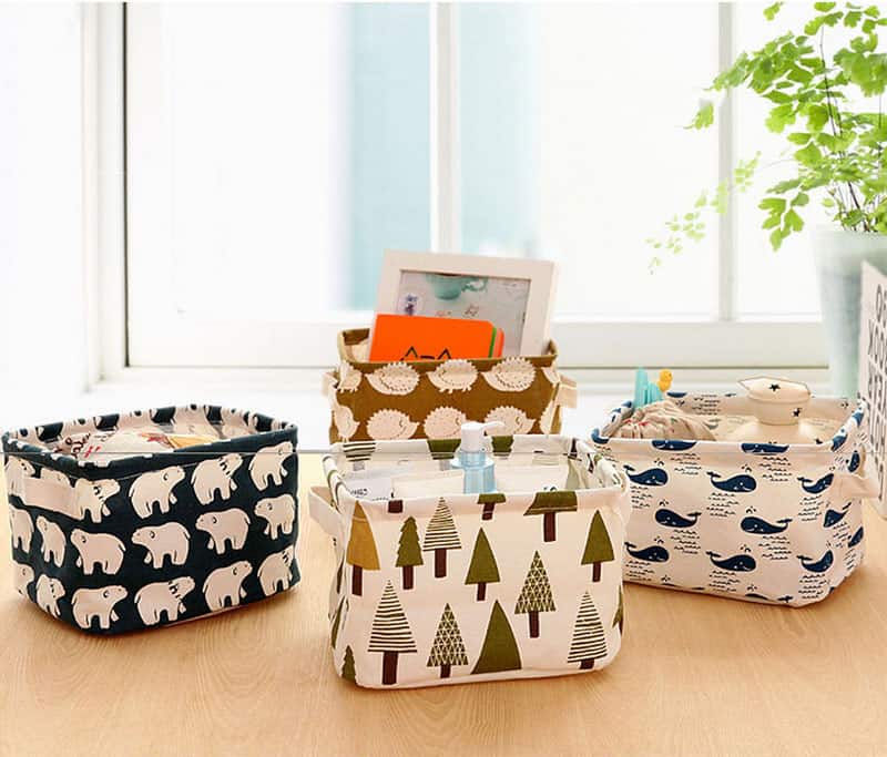 Cute Desktop Sundries Storage Box - StorageDelight